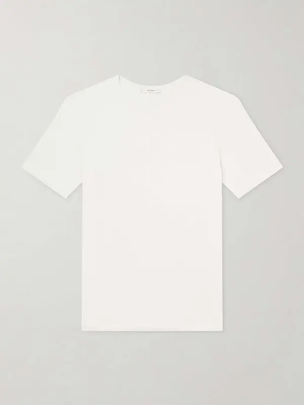 THE ROW Luke Cotton-jersey T-shirt - White