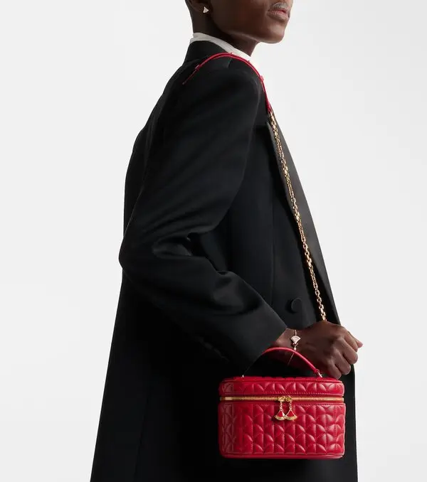 BVLGARI Divas' Dream Small Leather Vanity Bag
