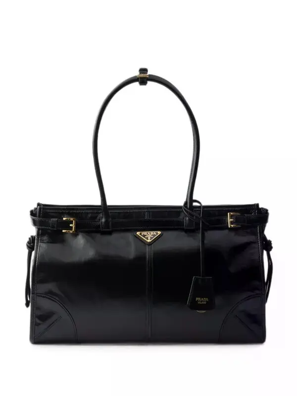 Prada Bonnie Large Leather Handbag
