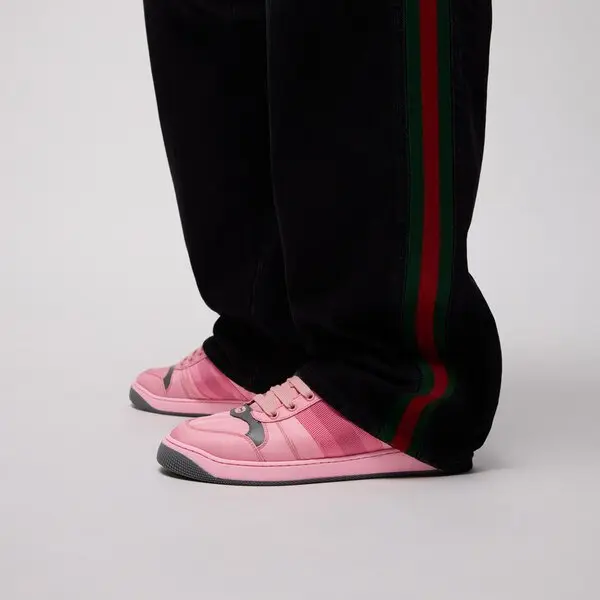 Gucci Screener Sneaker Nylon - Pink