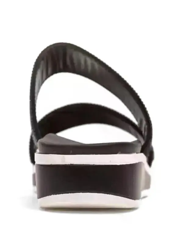 PÉCHÉ ORIGINEL Sequin-embellished Platform Wedge Sandals
