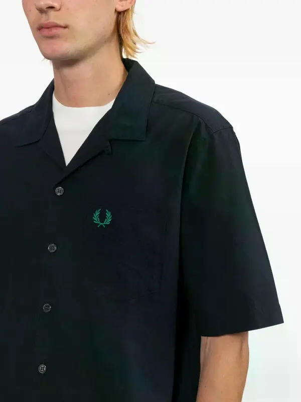 Fred Perry Logo-embroidered Shirt