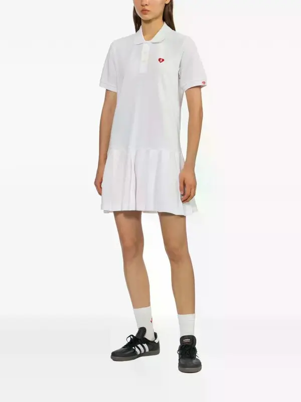 AAPE BY *A BATHING APE Apee™ A Bathing Ape® Logo Embroidered Dress