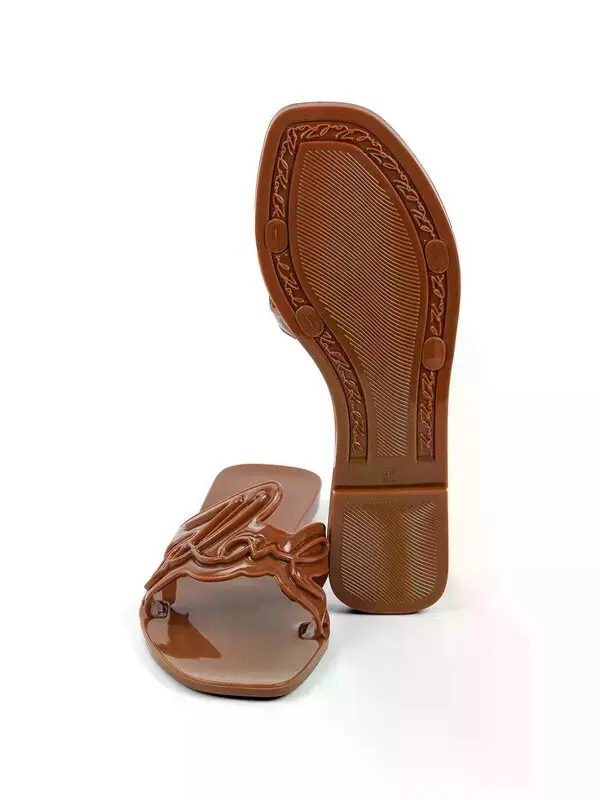 Karl Lagerfeld Logo Embossed Slides