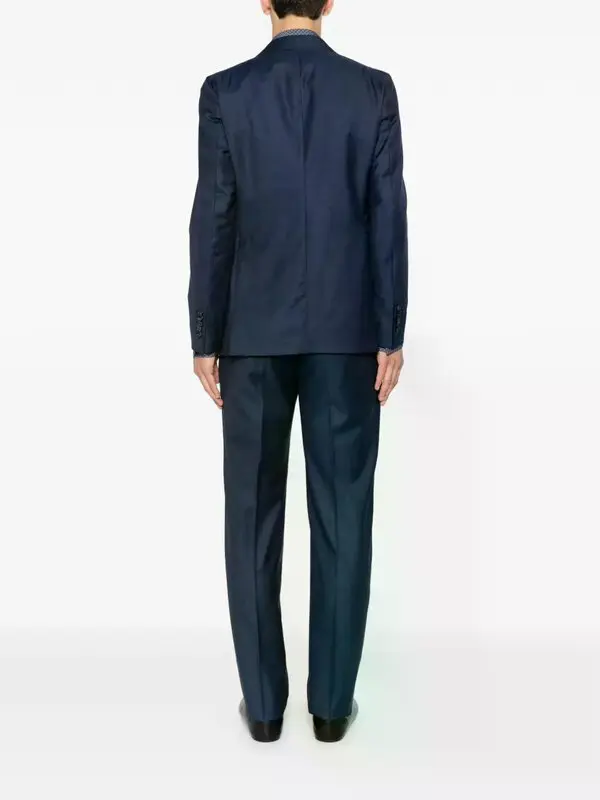 Tagliatore Peak-lapel Single-breasted Suit