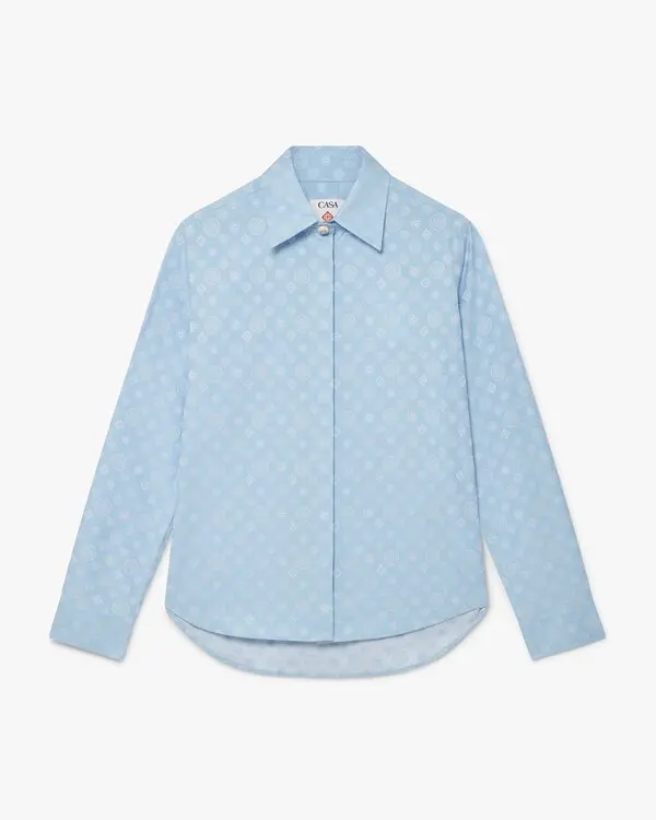 Casablanca Monogram Woven Shirt