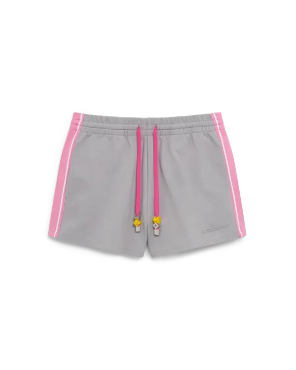 Casablanca Grey Stripe Pima Cotton Jersey Shorts