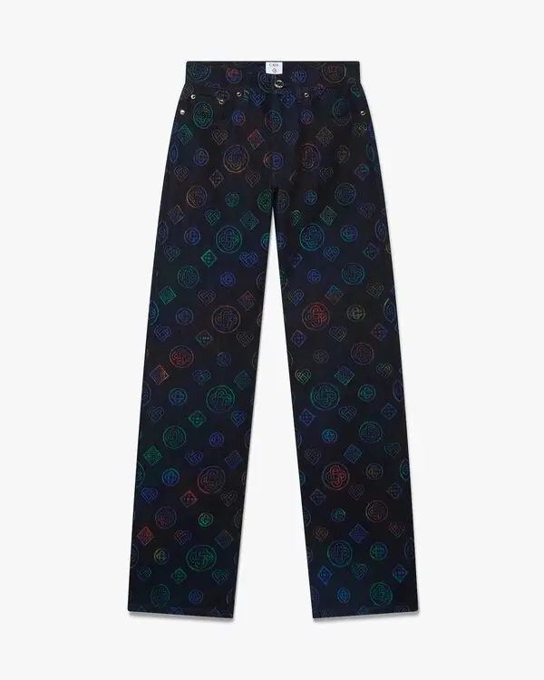Casablanca Heatmap Denim Jeans