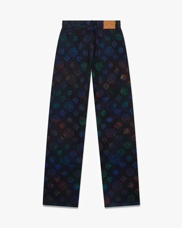 Casablanca Heatmap Denim Jeans