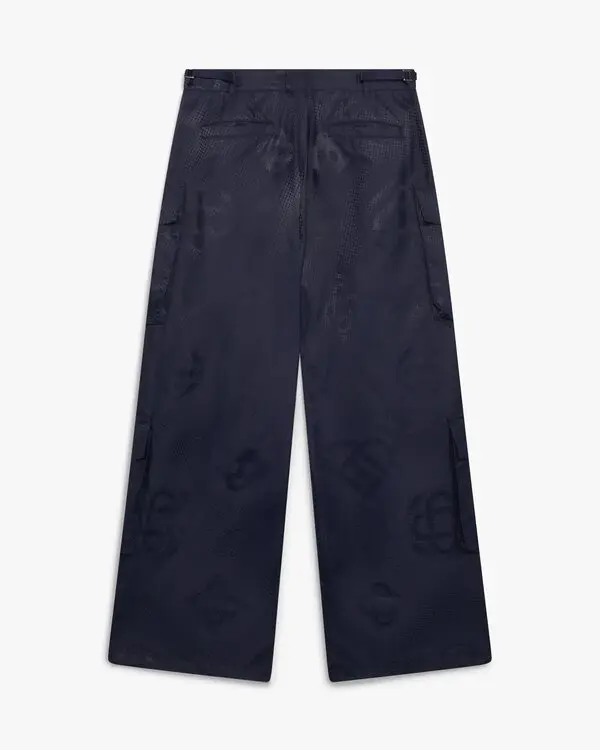 Casablanca Navy Cargo Nylon Trousers
