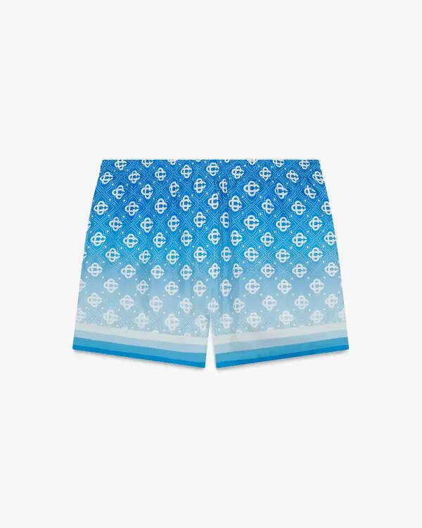 Casablanca Gradient Silk Shorts