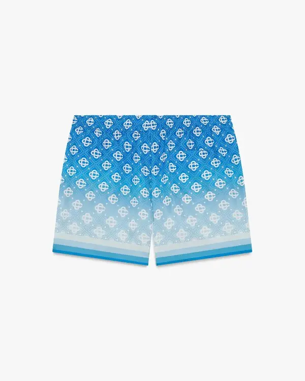 Casablanca Gradient Silk Shorts