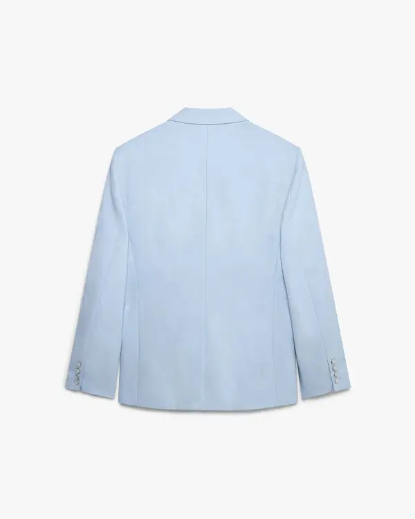 Casablanca Monogram Wool Jacquard Double-breasted Jacket