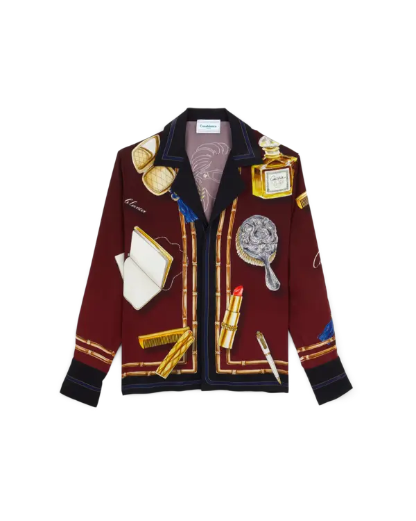 Casablanca Coiffeuse Pyjama Shirt - Multicolor