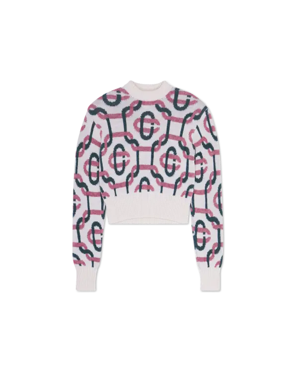Casablanca Off-white Monogram Sweater Knit