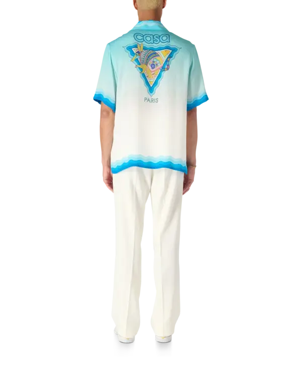 Casablanca Alebrije Armadillo Silk Shirt