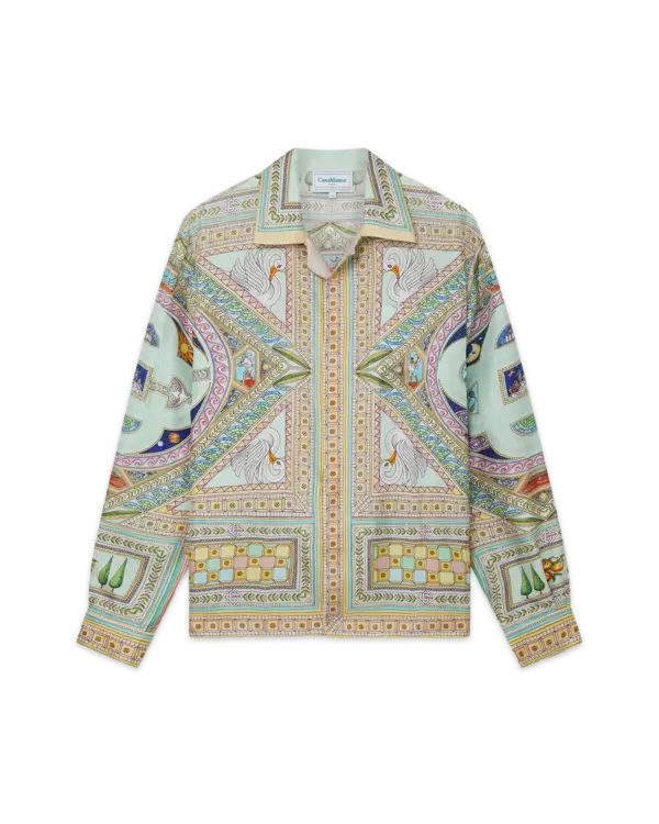 Casablanca Le Labyrinthe Silk Shirt