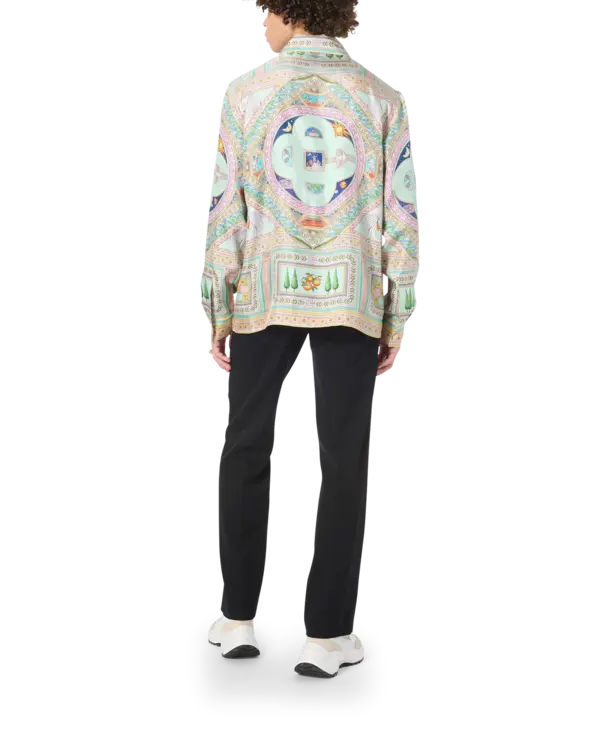 Casablanca Le Labyrinthe Silk Shirt
