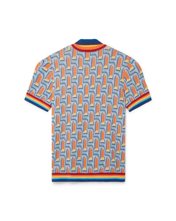 Casablanca L'arche De Nuit Polo Shirt