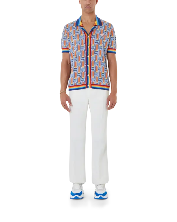 Casablanca L'arche De Nuit Polo Shirt