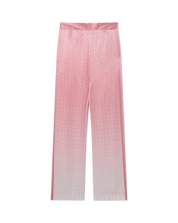 Casablanca Silk Monogram Gradient Trousers