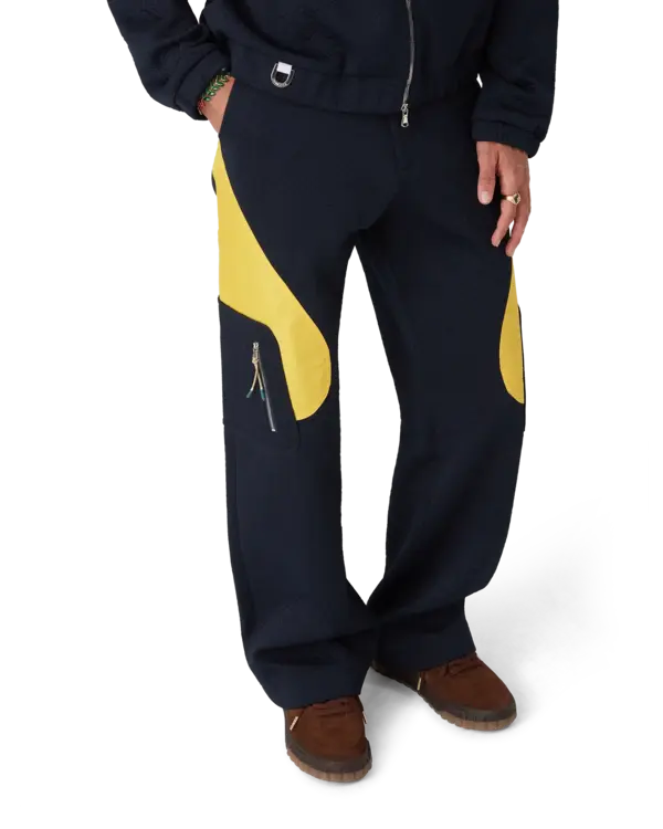 Casablanca Monogram Jacquard Knit Trousers