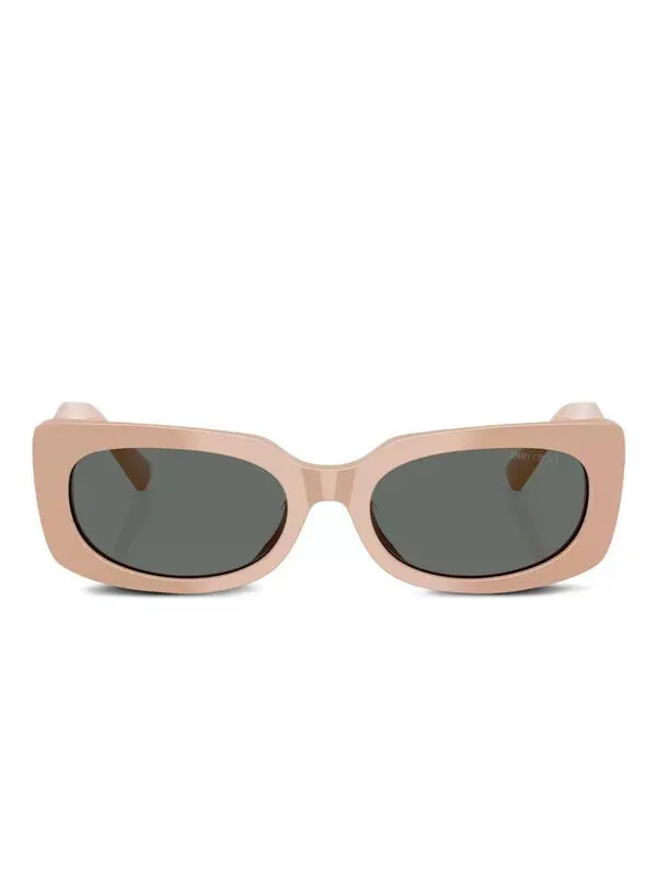 JIMMY CHOO Rectangle Frame Sunglasses