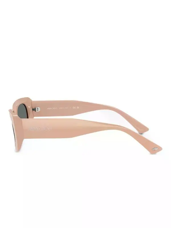 JIMMY CHOO Rectangle Frame Sunglasses
