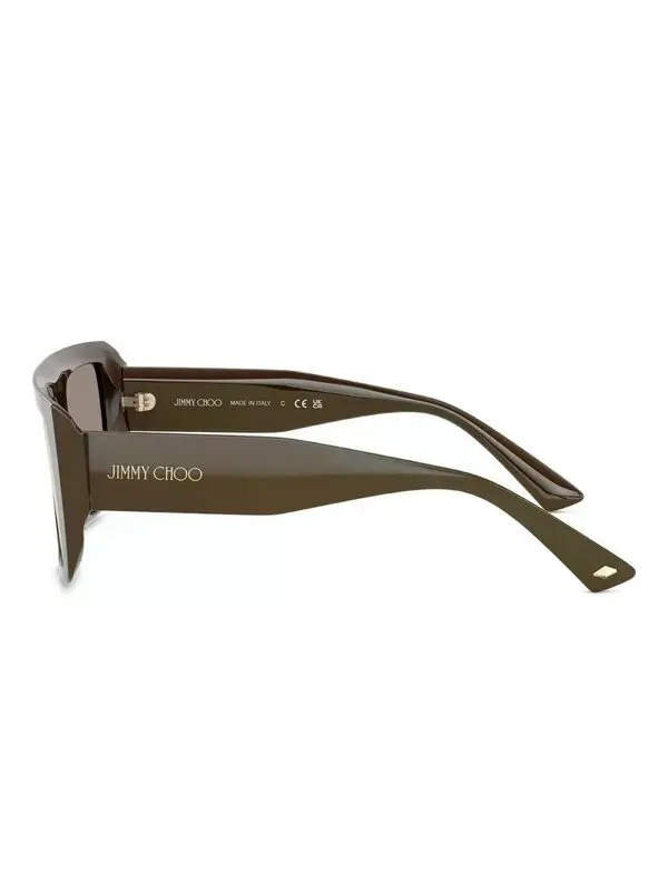 JIMMY CHOO Square-frame Sunglasses