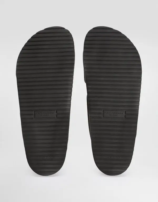 Dolce & Gabbana Split And Nappa Leather Sandals