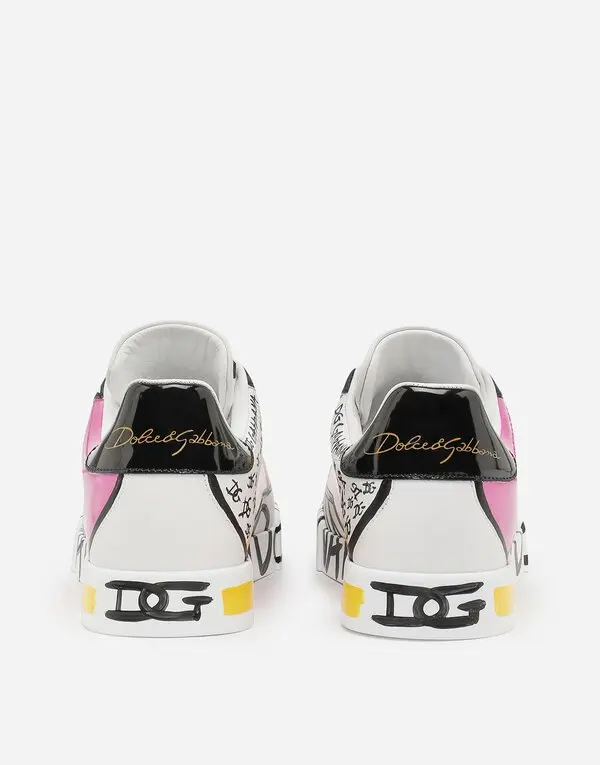 Dolce & Gabbana Limited Edition Portofino Sneakers - White