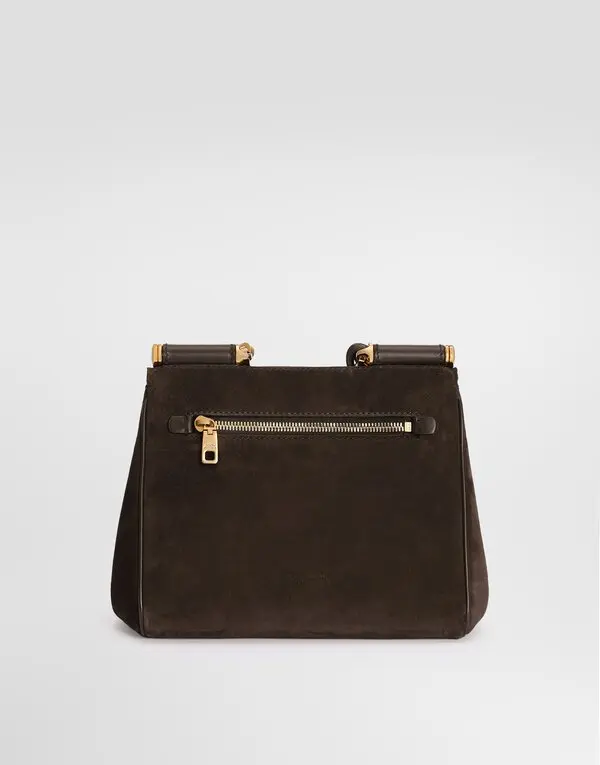 Dolce & Gabbana Small My Sicily Handbag In Split Calfskin - Multicolor