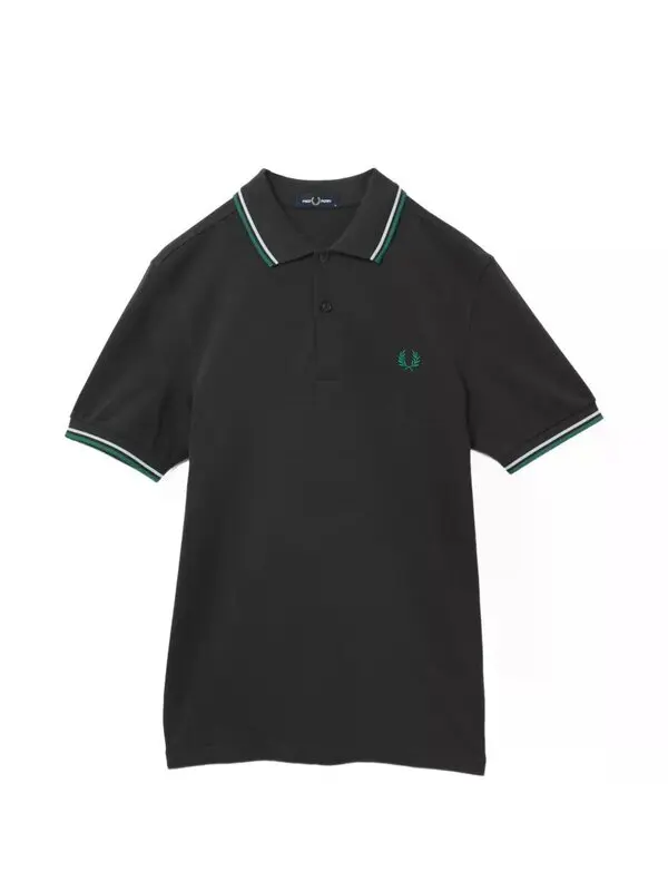 Fred Perry Twin Tipped Polo Shirt - Black