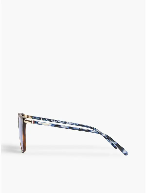Tommy Hilfiger Cat Eye Acetate Sunglasses