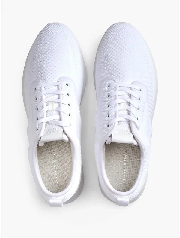 Tommy Hilfiger Textured Knit Runner Sneakers
