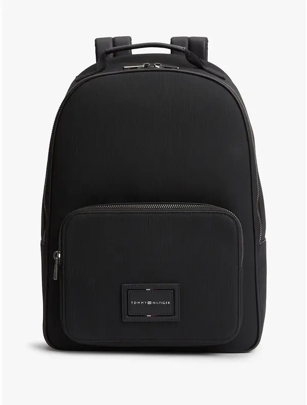 Tommy Hilfiger Textured Logo Backpack
