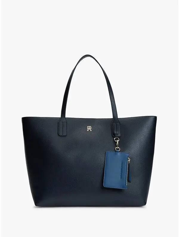 Tommy Hilfiger Monogram Tote Bag - Space Blue