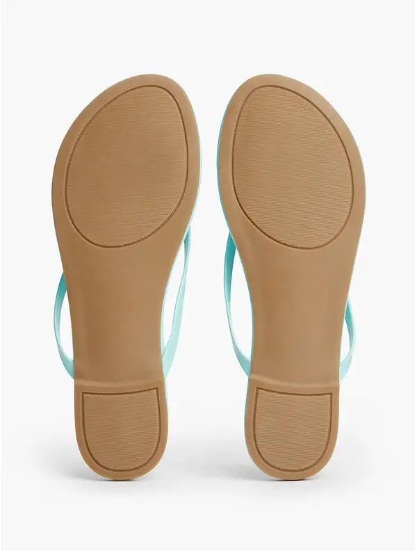Tommy Hilfiger Classic Flip-flop Sandals - Medium Blue