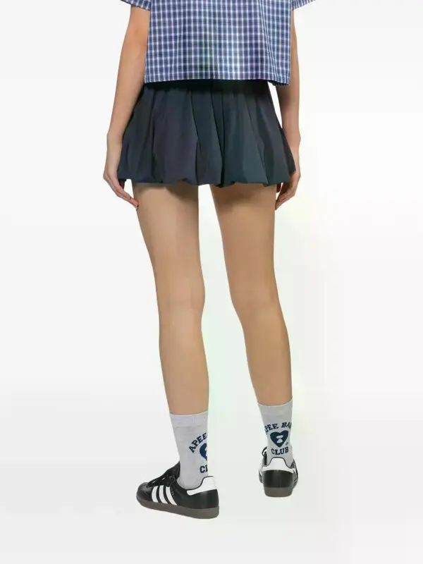 AAPE BY *A BATHING APE Apee™ A Bathing Ape® Logo Patched Mini Skirt