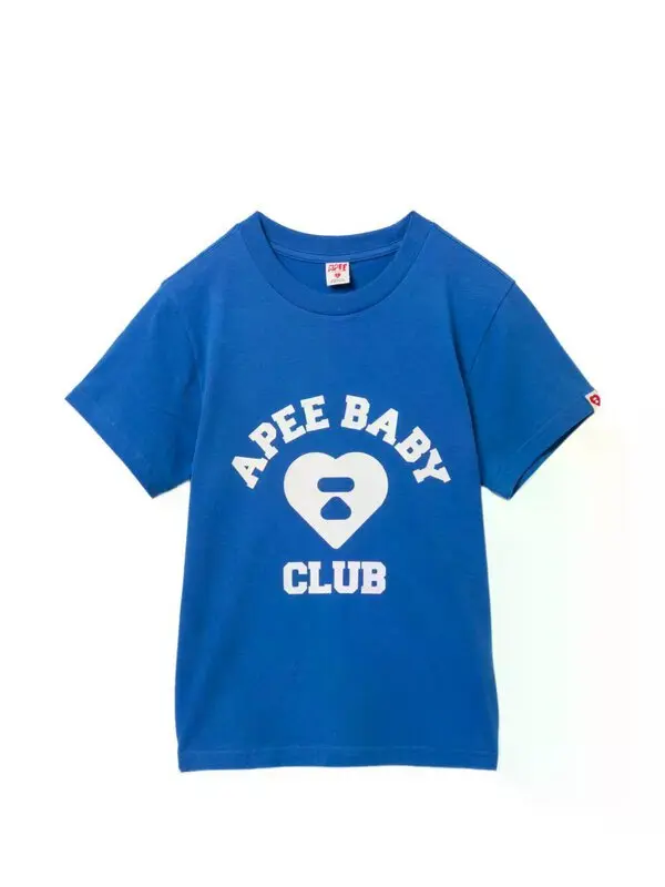 AAPE BY *A BATHING APE Apee™ A Bathing Ape® Printed T-shirt - Blue