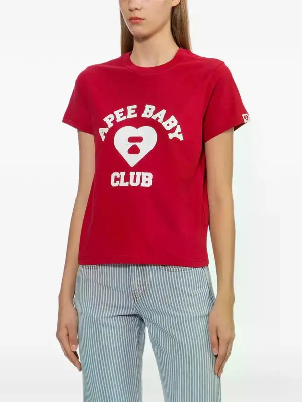 AAPE BY *A BATHING APE Club Graphic T-shirt - Red