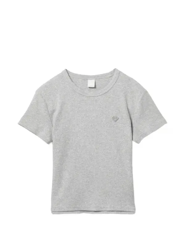 AAPE BY *A BATHING APE Heart Badge T-shirt - Grey