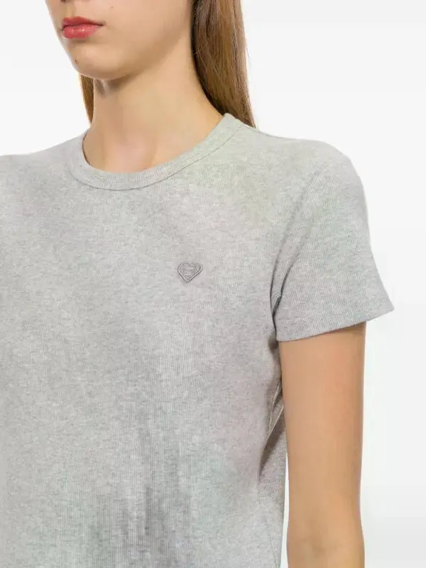 AAPE BY *A BATHING APE Heart Badge T-shirt