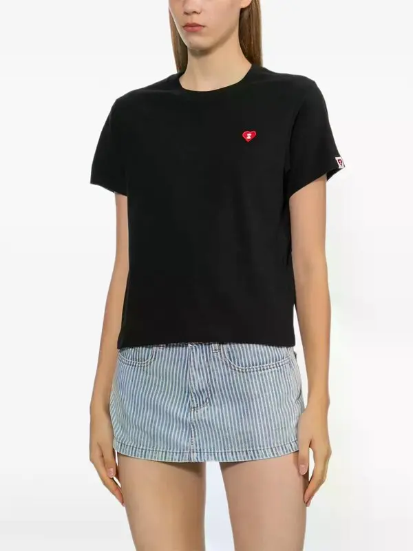 AAPE BY *A BATHING APE Heart-patch T-shirt