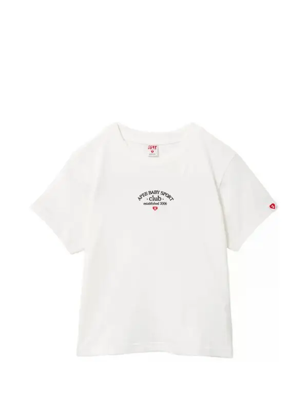 AAPE BY *A BATHING APE Apee™ A Bathing Ape® Logo Embroidered T-shirt