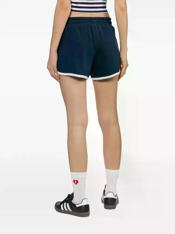AAPE BY *A BATHING APE Apee™ A Bathing Ape® Navy Graphic Detail Shorts