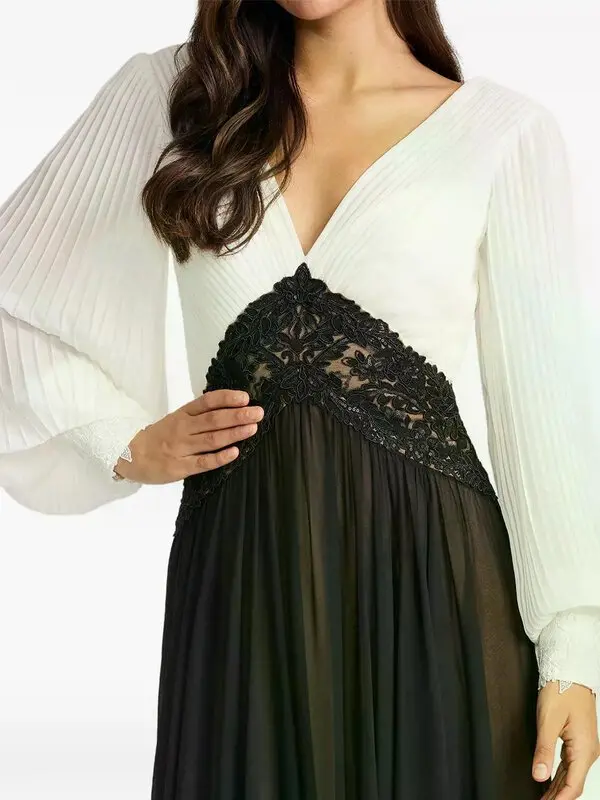 Tadashi Shoji Pleated Maxi Dress