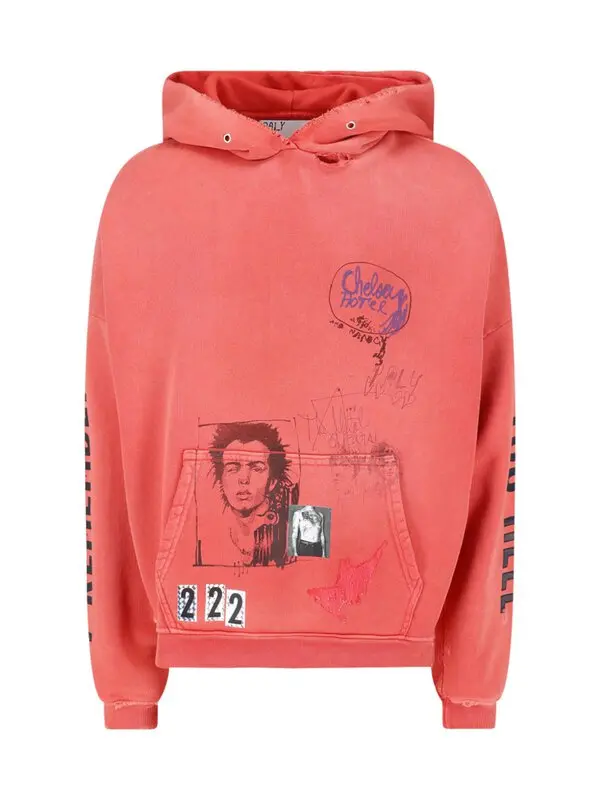 PALY Hoodie "chelsea Hotel - Red