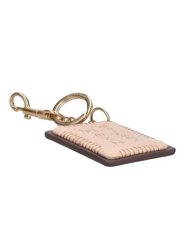 ANYA HINDMARCH Keychain Charm "choco Leibniz