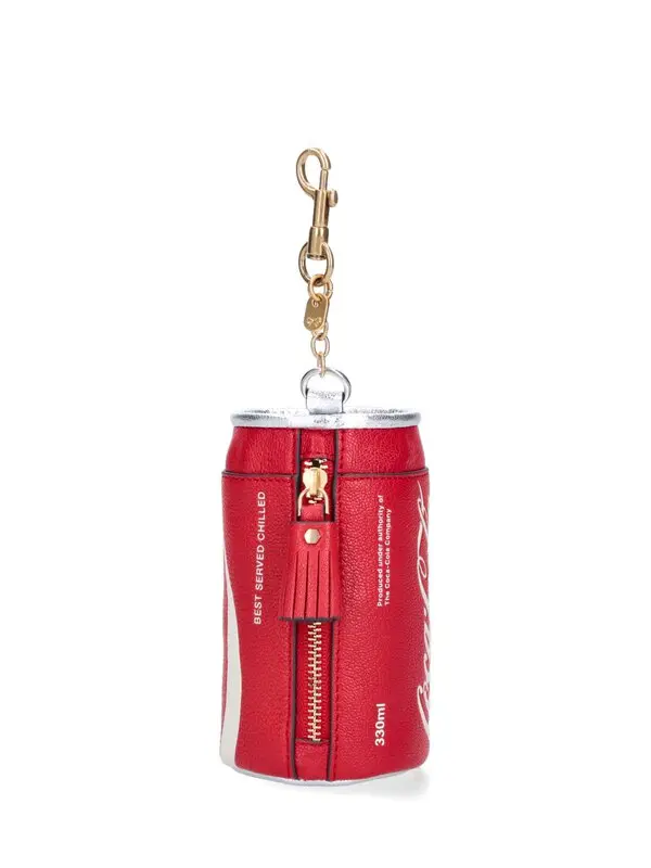 ANYA HINDMARCH Charm Coin Purse "coca Cola - Red